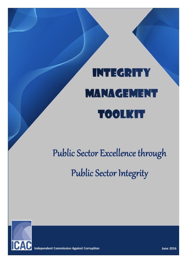 Launching of the Integrity Management Toolkit - Financial Crimes Commission