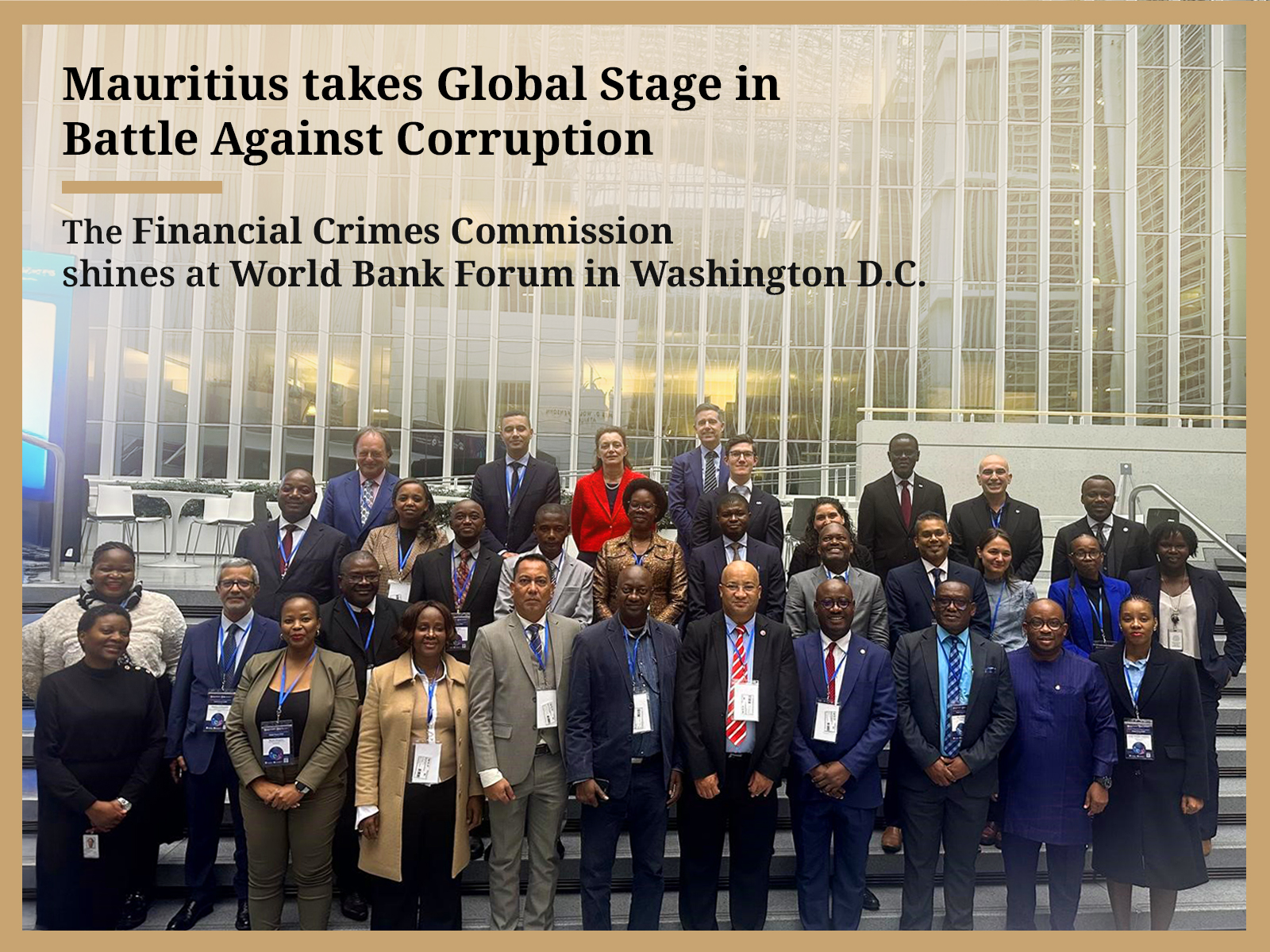 Mauritius Takes Global Stage in Battle Against Corruption - The Financial Crimes Commission (FCC ...