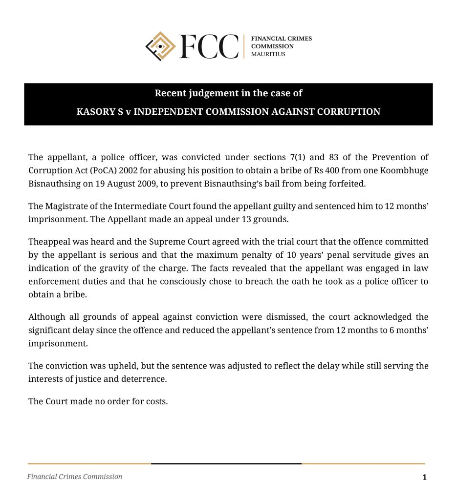 News - Financial Crimes Commission